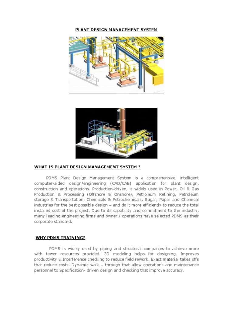 Plant Design Management System | Engineering | Design