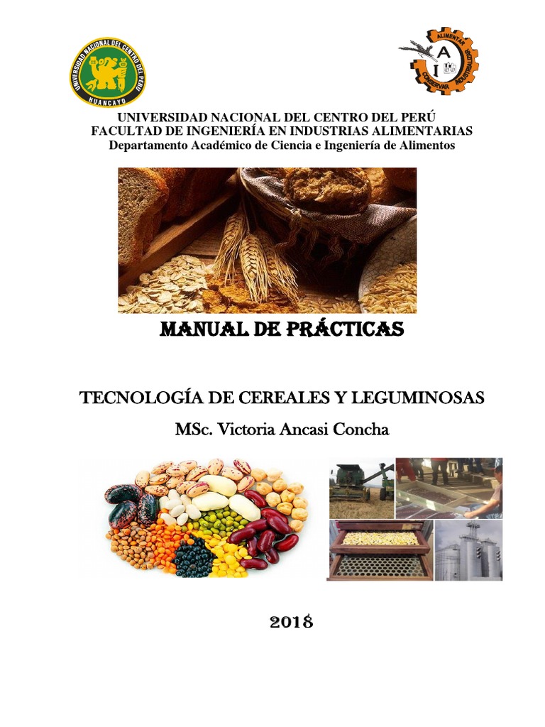 Manual de Practicas, Tecno Cereales | PDF | Panes | Cereales Manual de Practicas, Tecno Cereales | PDF | Panes | Cereales