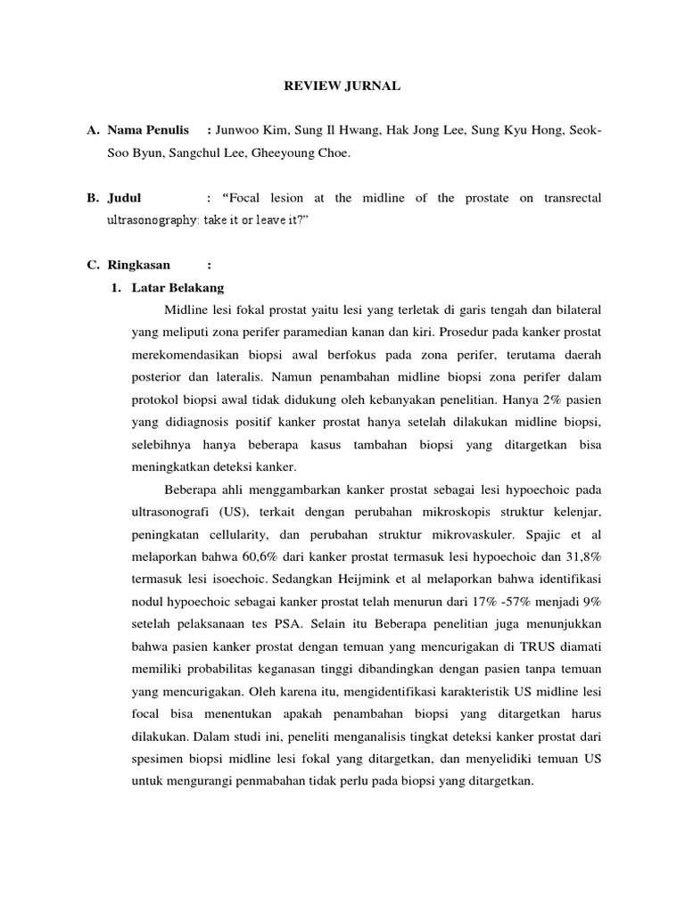 Usg Review Jurnal | PDF | Pengembangan Diri | Sains & Matematika