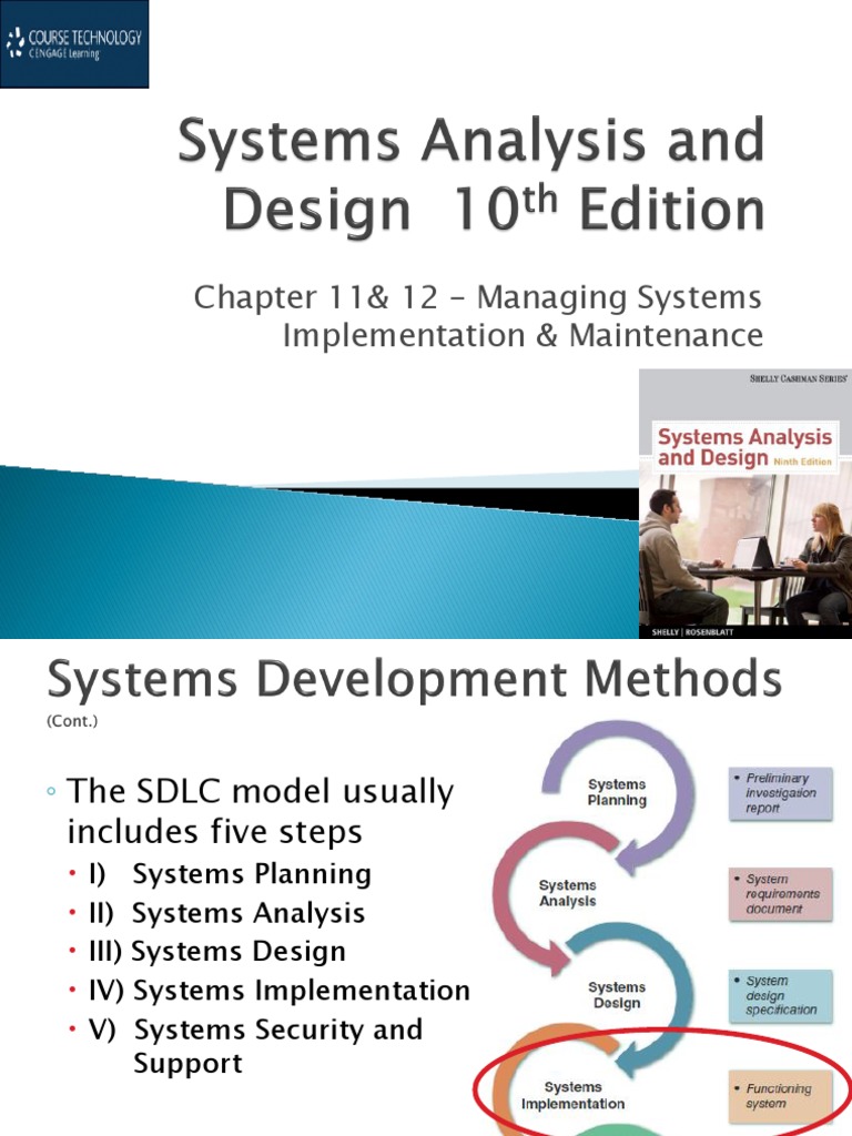 Chapter 11& 12 - Managing Systems Implementation & Maintenance | PDF | Web Conferencing ...