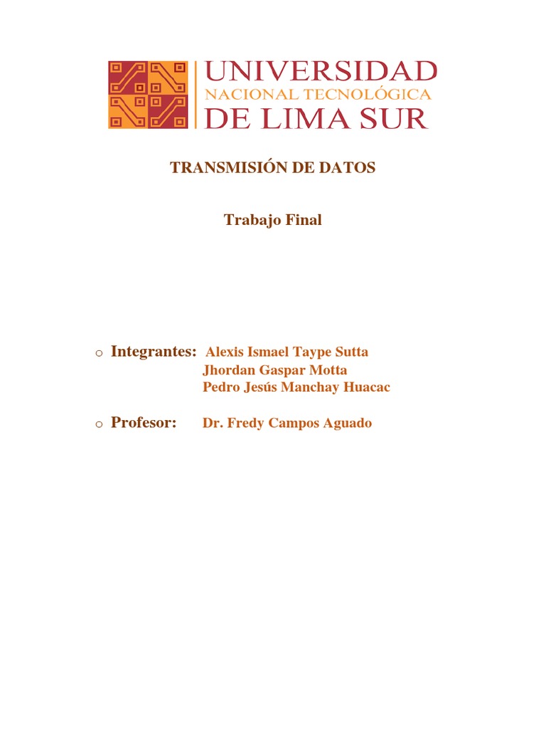 TDA Informe Proyecto Final Campos | PDF | Protocolos de internet | Dirección IP