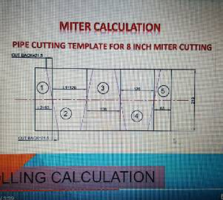 Miter Bend Calculation | PDF