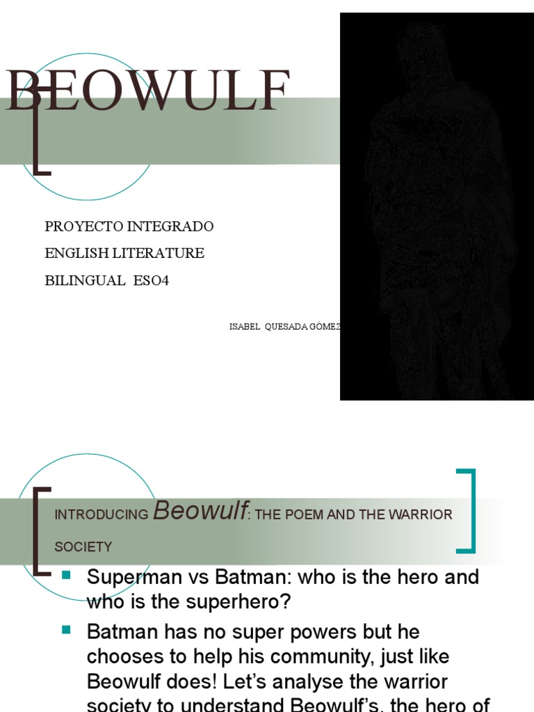 Beowulf: Proyecto Integrado English Literature Bilingual Eso4 | PDF ...