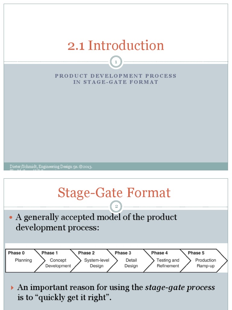 Chap2 - Product Development Process | PDF | Engineering Design Process ...