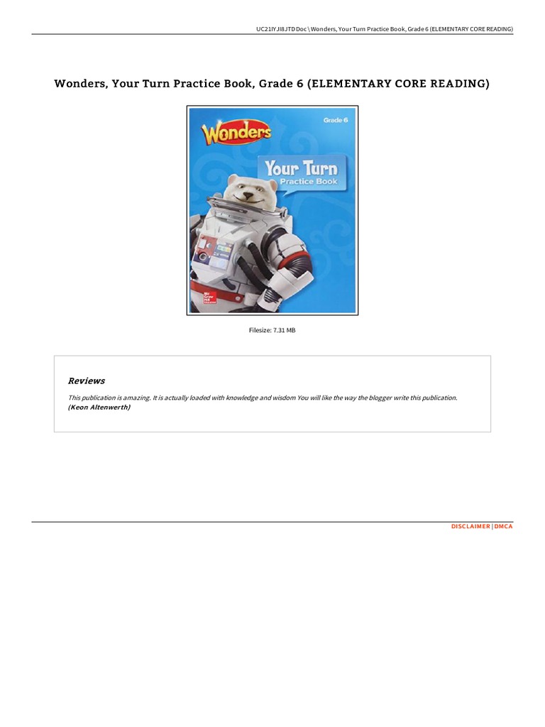 Wonders Grade 6 Practice Book PDF | PDF