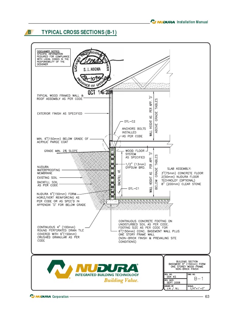 Typical Cross-Sections PDF | PDF