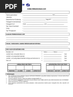 FORM PENGAJUAN CUTI IZIN Terbaru | PDF
