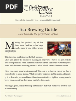 How To Make A Cup of Tea Flowchart | PDF