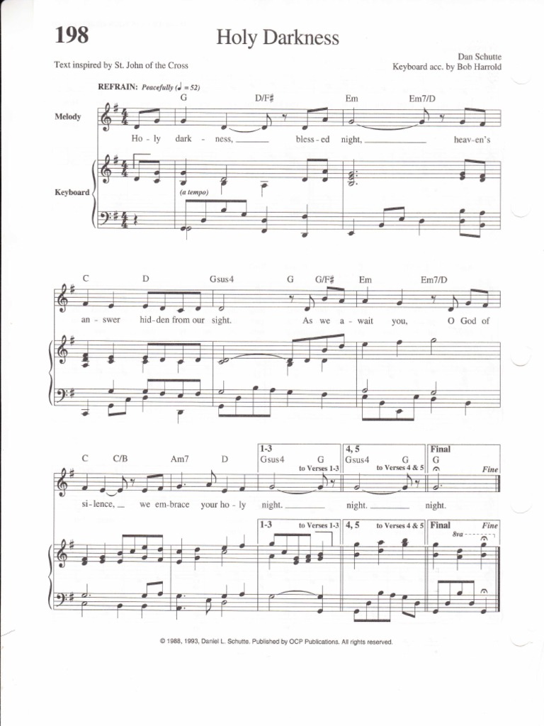 Holy Darkness PDF | PDF