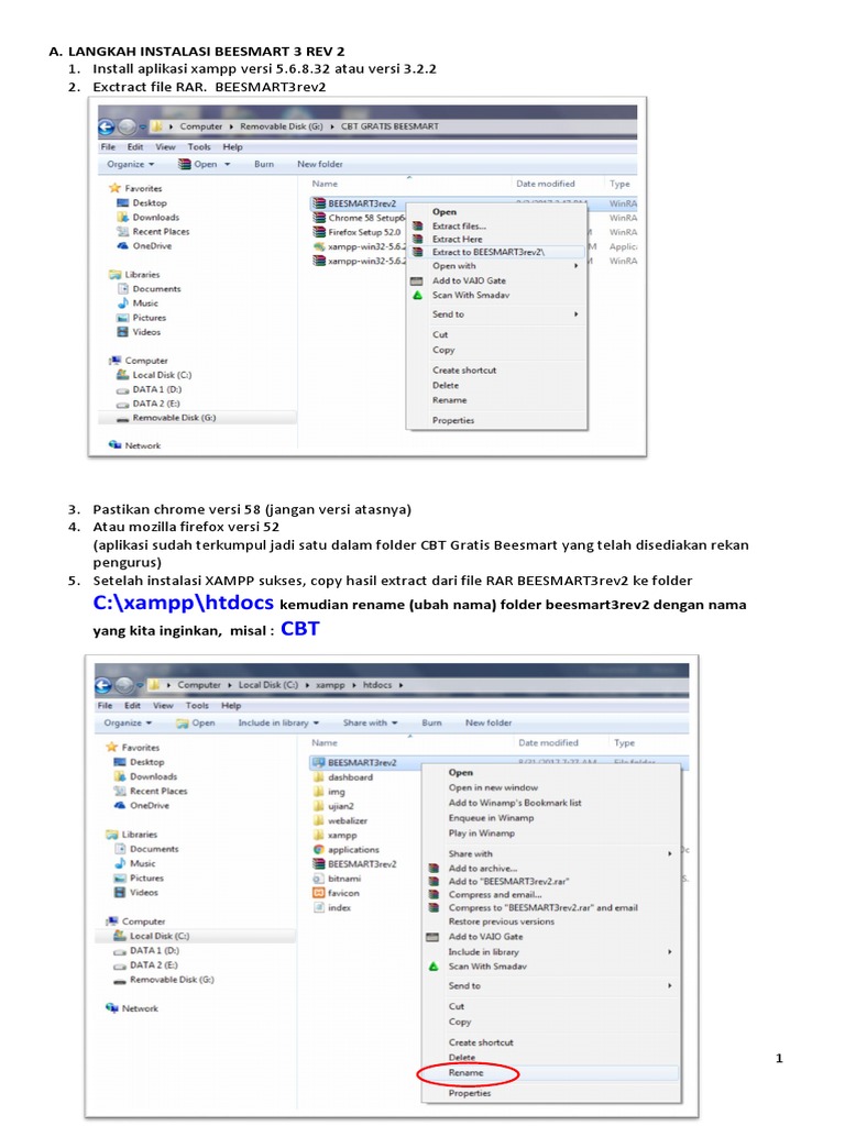 Panduan-Langkah Instalasi Beesmart 3 | PDF