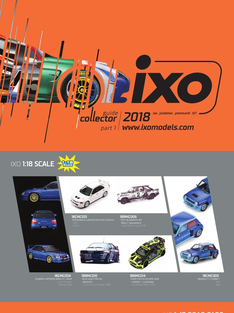 2018 Ixo Catalogue | PDF | Car | Land Vehicles
