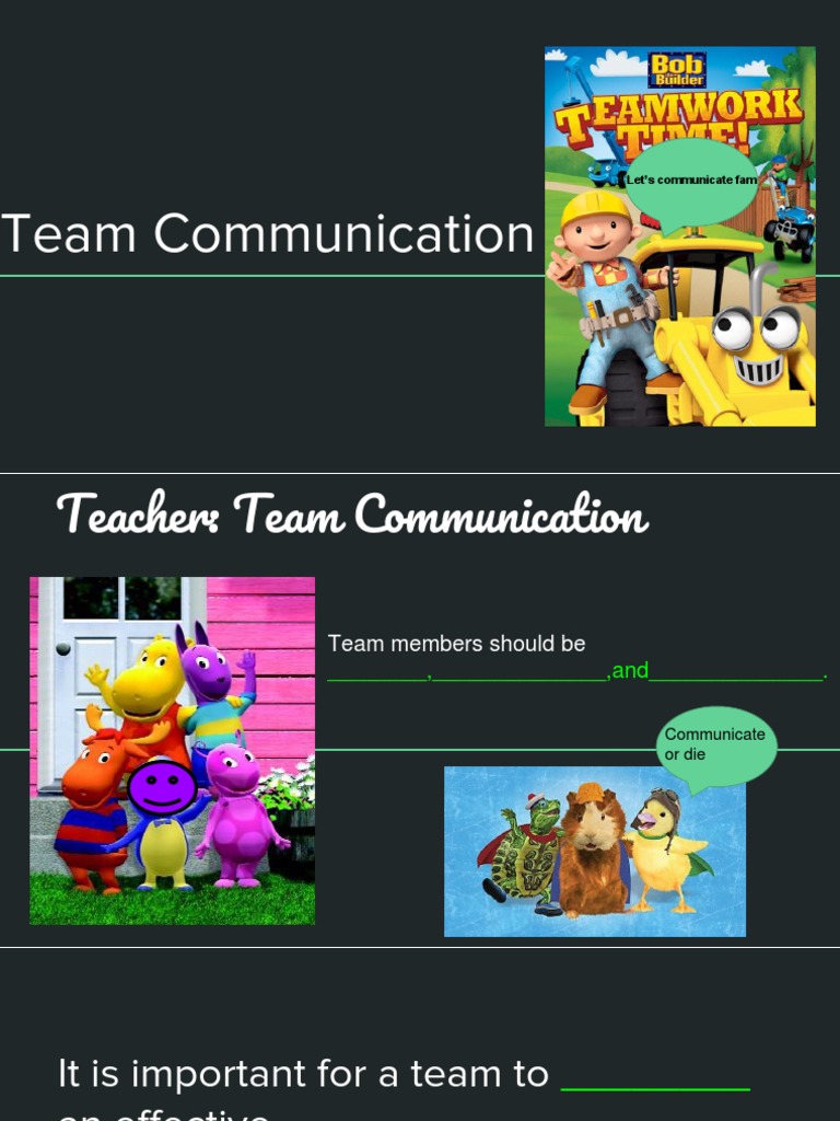 Effective Team Communication Guide | PDF