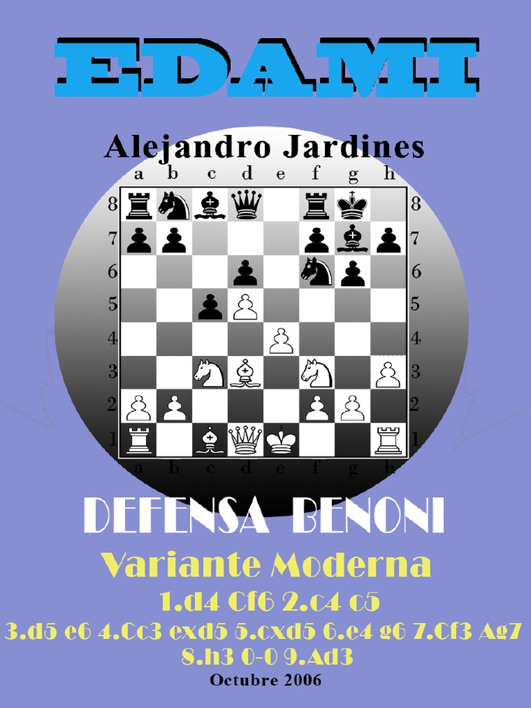 Defensa Benoni: Variante Moderna en Ajedrez | PDF | Aperturas de ...