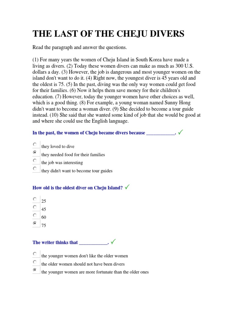 Cheju Island Women Divers' Legacy | PDF | Diving | Underwater Diving