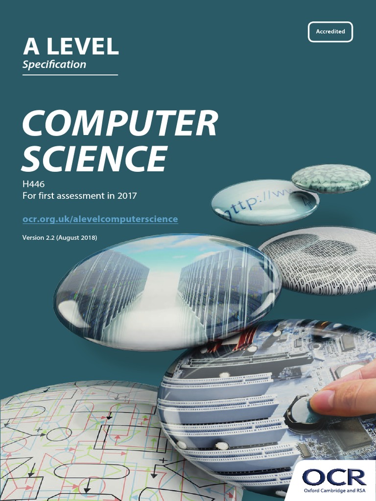 Specification Accredited A Level Gce Computer Science h446 | PDF ...
