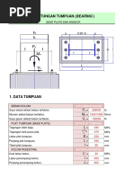 Perhitungan Base Plate Dan Angkur | PDF