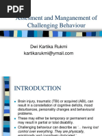 Overt Behaviour Scale: Challenging Behaviours How To Use This Scale ...