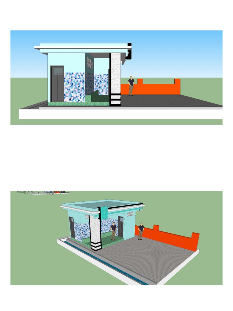 Contoh Gambar MCK 3D | PDF