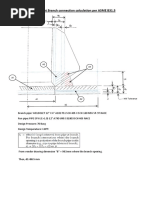 ASME B31.3-304.3 Branch Connections (W.PAD) | PDF | Pipe (Fluid ...