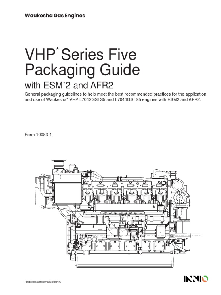 1 Waukesha VHP Series Five Packaging Guide | PDF | Internal Combustion ...