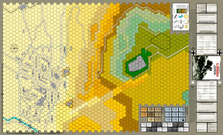 (6.4) Terrain Effects Chart: Game-Turn Record/ Reinforcement Track ...