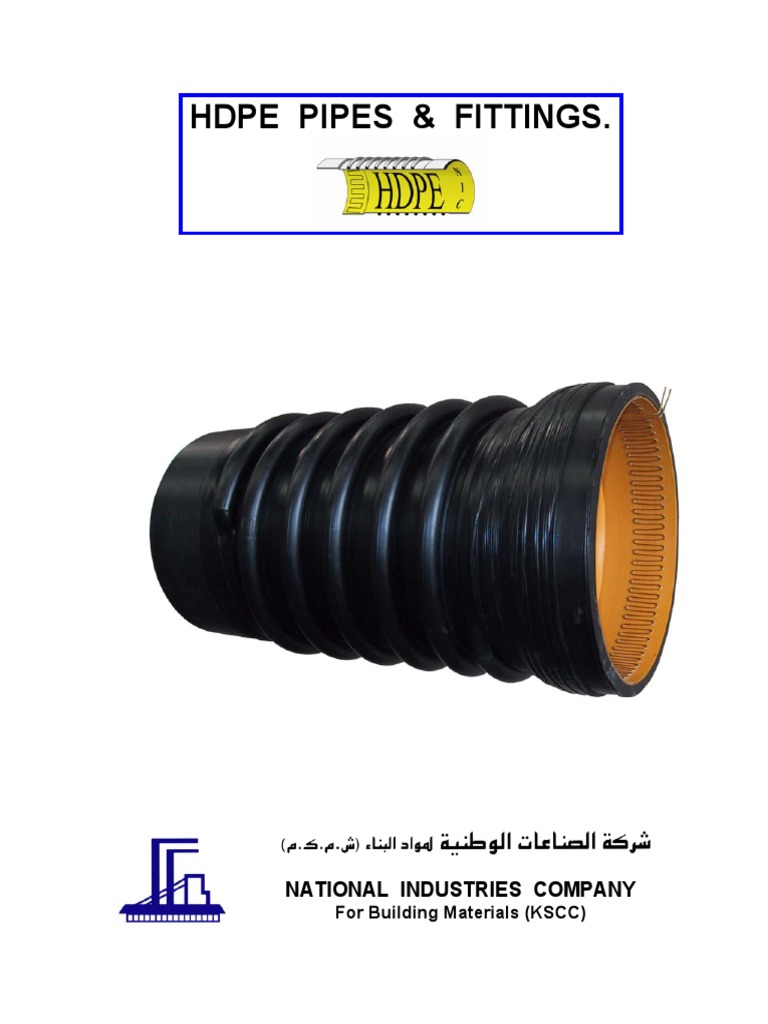 Hdpe NIC | PDF | Pipe (Fluid Conveyance) | Polyethylene