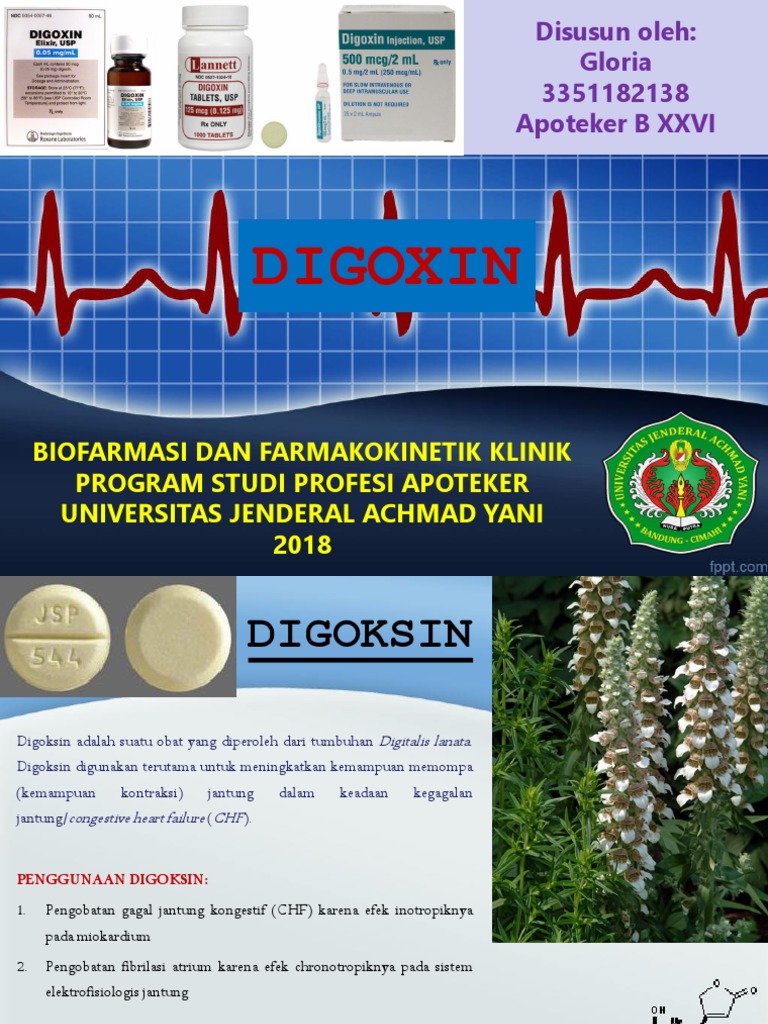 Digoxin | PDF | Pengembangan Diri | Kesehatan Holistik
