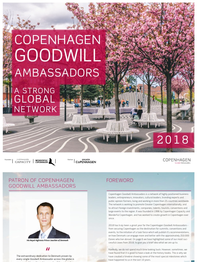 Copenhagen Goodwill Ambassadors Overview | PDF | Denmark | Copenhagen