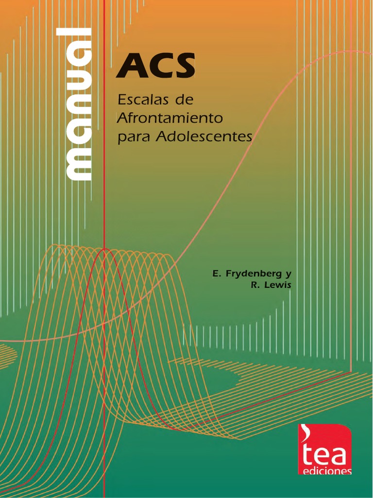 ACS Manual Extracto | PDF | Escala Likert | Sicología