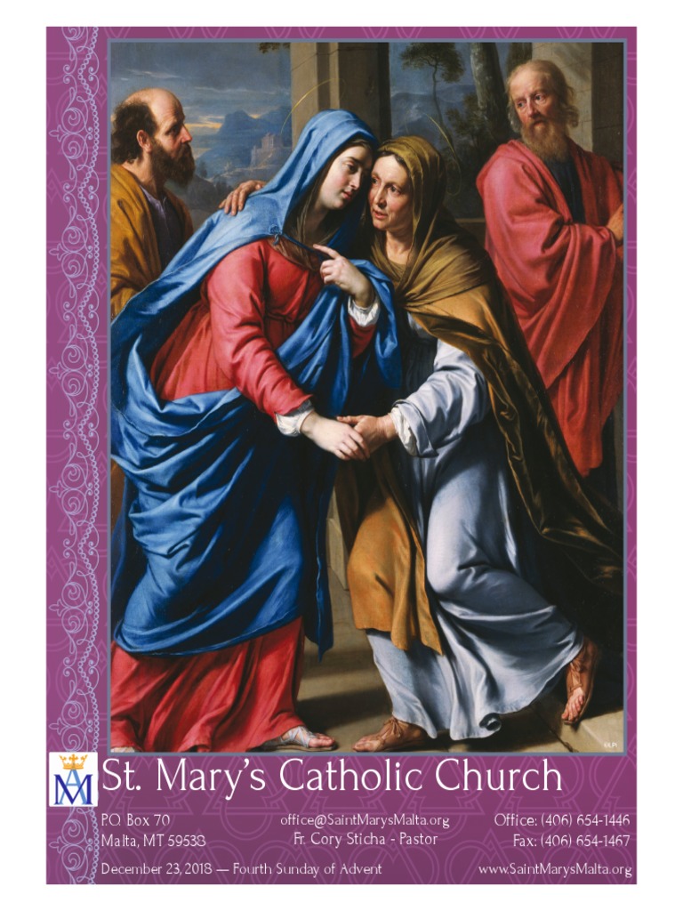 St. Mary's Catholic Church | PDF | Mary, Mother Of Jesus | Jesus