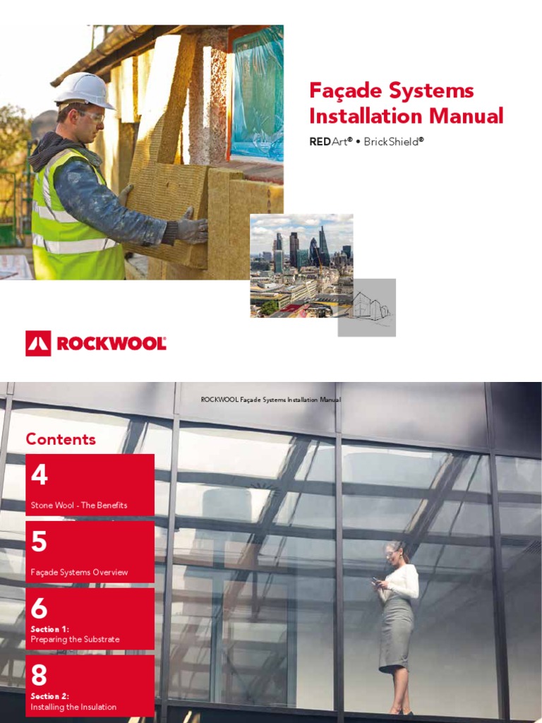 Facade System Installation Manual | PDF | Brick | Building Materials