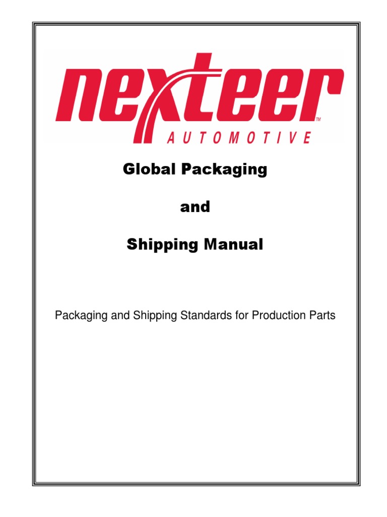 Packaging Manual | Download Free PDF | Pallet | Packaging And Labeling