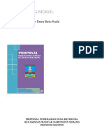 Contoh Proposal Desa Persiapan Pemekaran | PDF