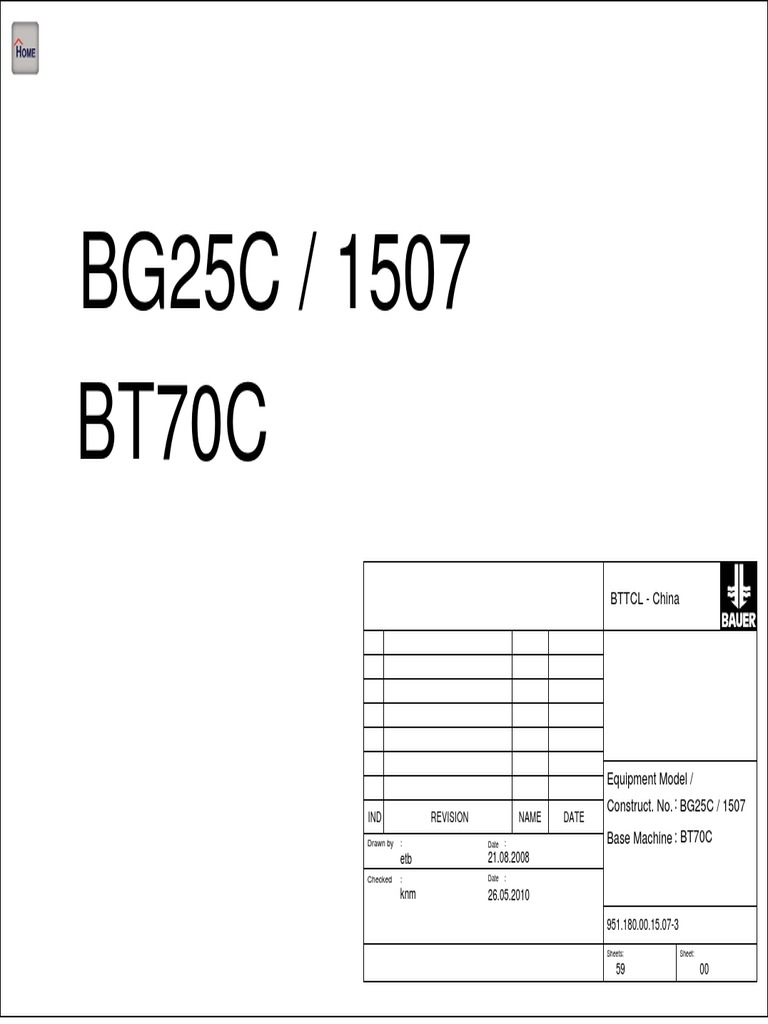 BAUER BG25 Electric Schematic PDF | PDF | Mechanical Engineering | Machines