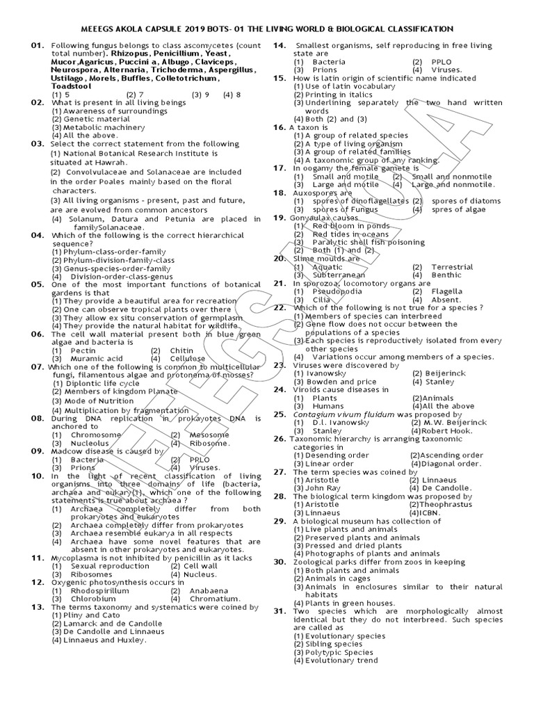 Bot - Cot Test - 1 | PDF | Atomic Orbital | Chemical Compounds