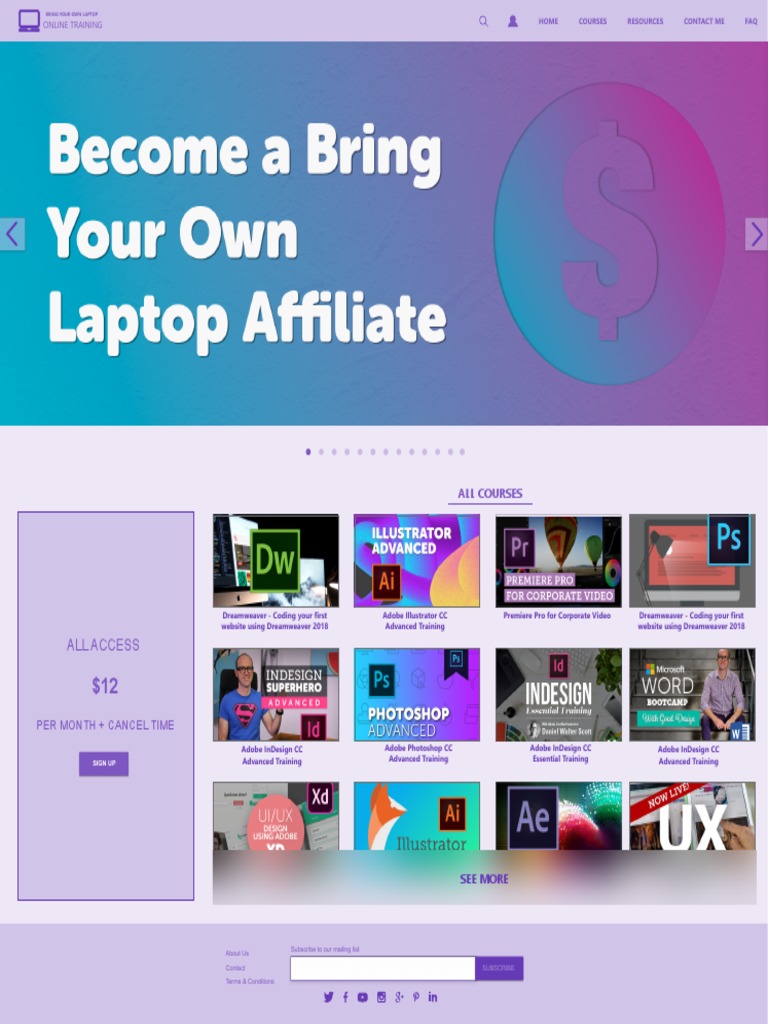 Bring Your Own Laptop | Download Free PDF | User Interface | Adobe ...