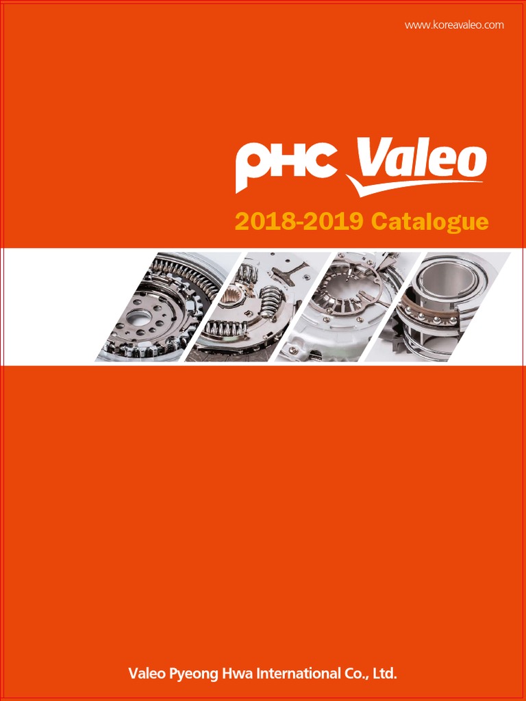 PHC VALEO Clutch Catalogue 2018-2019 | PDF | Clutch | Transmission ...