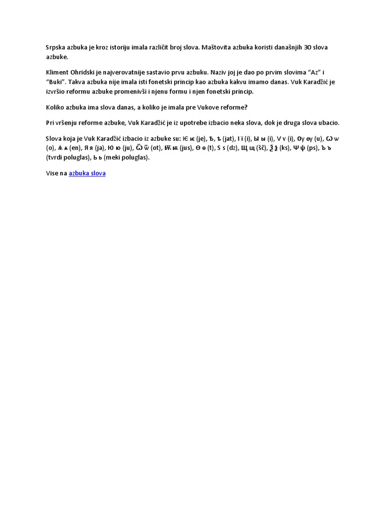 Azbuka Slova | PDF