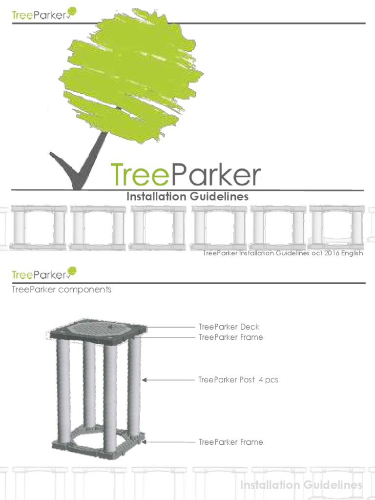 TreeParker Installation Guidelines English | PDF | Engineering ...