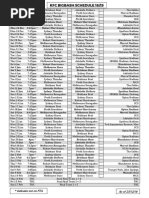 2026 Toyota AFL Season Schedule | PDF | Sports | Melbourne