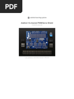 Adafruit Motor Shield | PDF | Electrical Engineering | Electricity