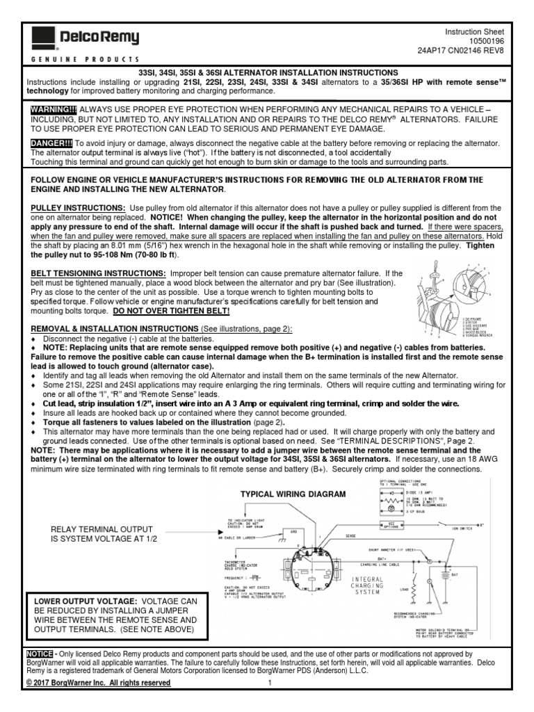 Delco Remy | PDF | Relay | Fuse (Electrical)