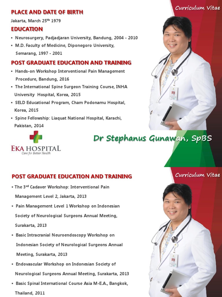 Dr. Stephanus Gunawan Sp. BS - IPM or Surgery | PDF | Back Pain | Medicine