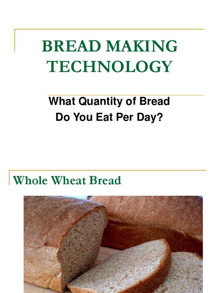 Baking Technology | PDF | Breads | Dough