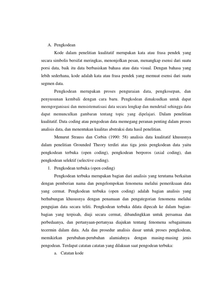 Panduan Pengkodean Kualitatif | PDF | Seni | Komputer