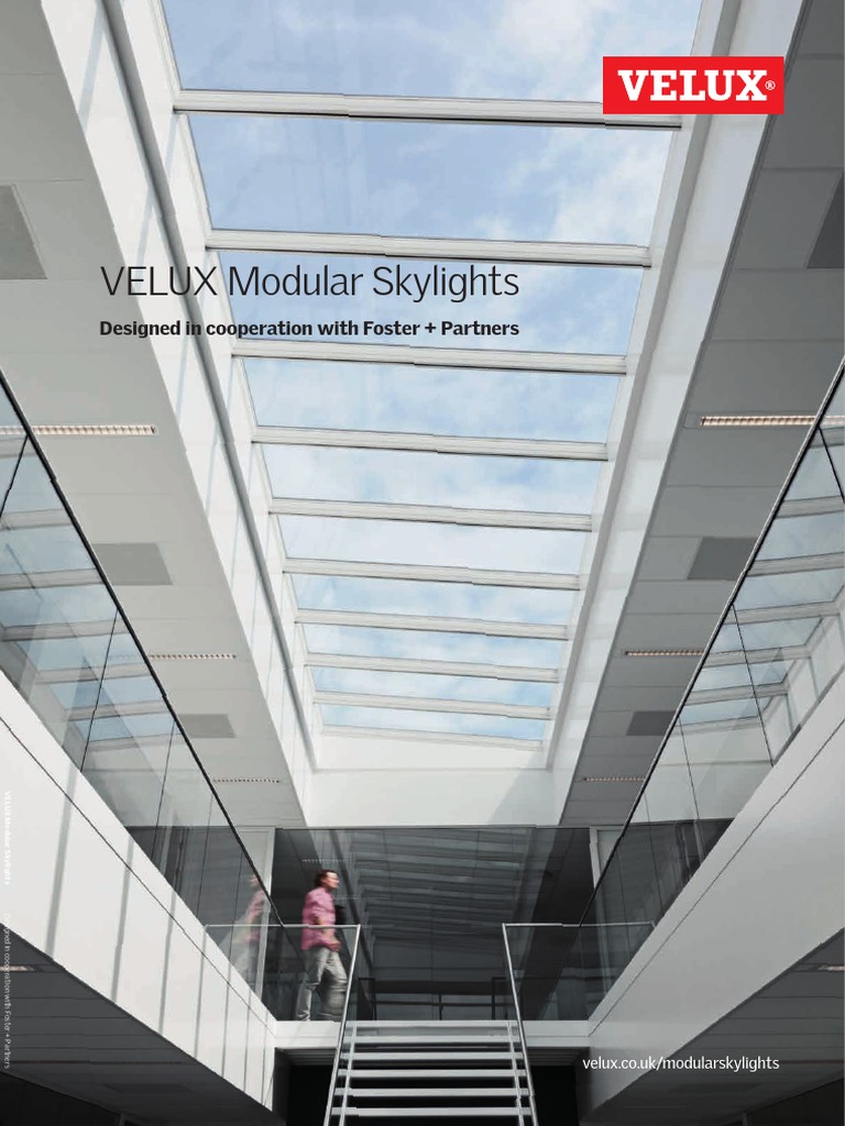 VELUX Modular Skylights Brochure | PDF | Roof | Modularity