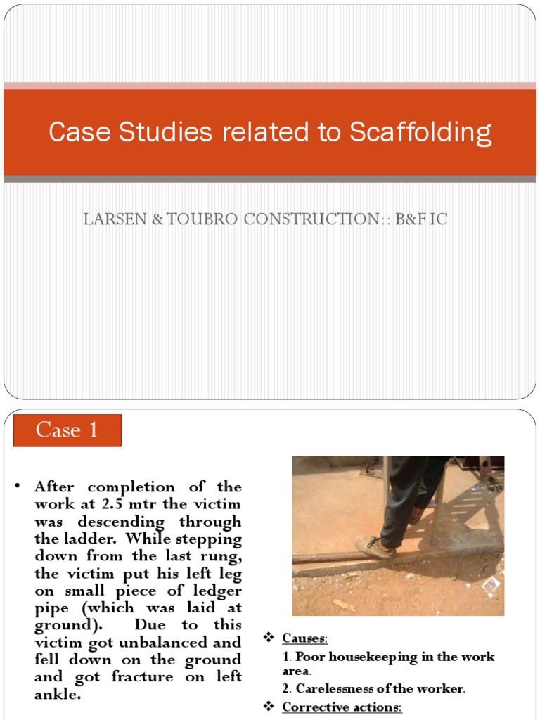 Scaffolding Safety Case Studies UK | PDF | Scaffolding | Nature
