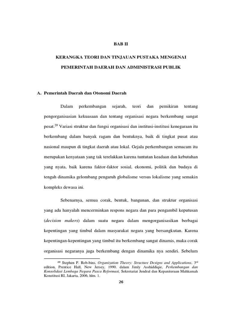 Materi Teori Pemerintahan Daerah Dan Otonomi Daerah | PDF | Politik | Ilmu Sosial