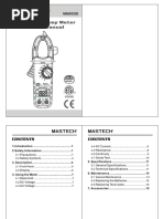 Klein Tools MM320 Multimeter Manual | PDF | Electric Power | Power ...
