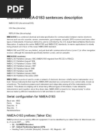 NMEA 0183 V4.11 Sentence Talker Identifiers | PDF | Navigation ...